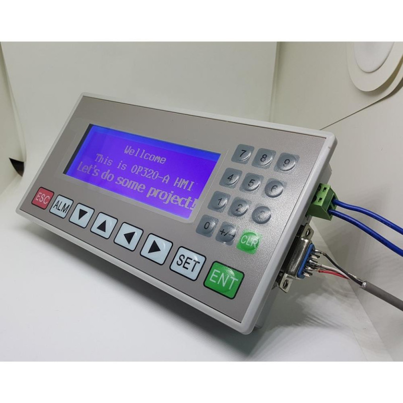 OP320-A V8.0 PANTALLA HMI PARA PLC RS232 422 485 RTC MD204L