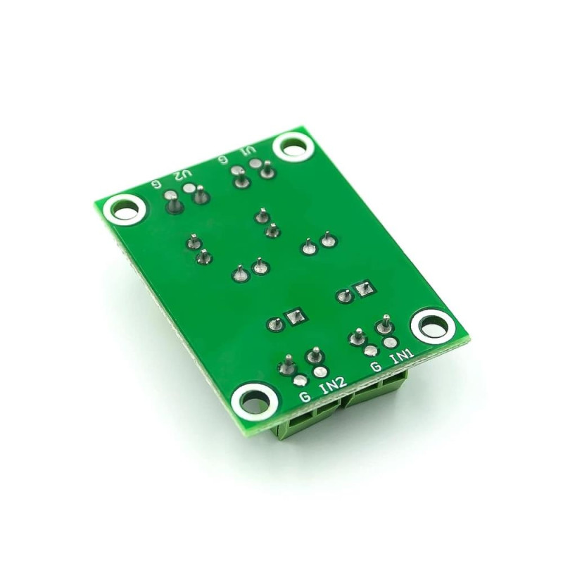 MODULO DE AISLAMIENTO 2 CANALES OPTOACOPLADOR PC817 3.6-30V