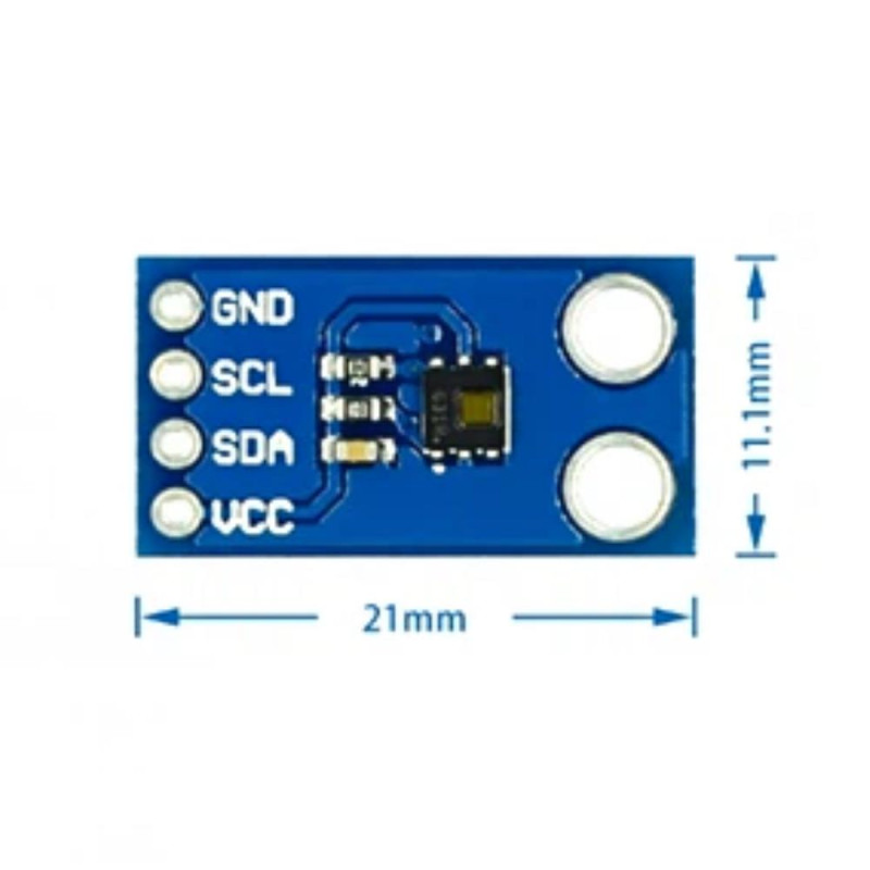 HDC1080 SENSOR TEMPERATURA Y HUMEDAD I2C DE PRECISION CJMCU
