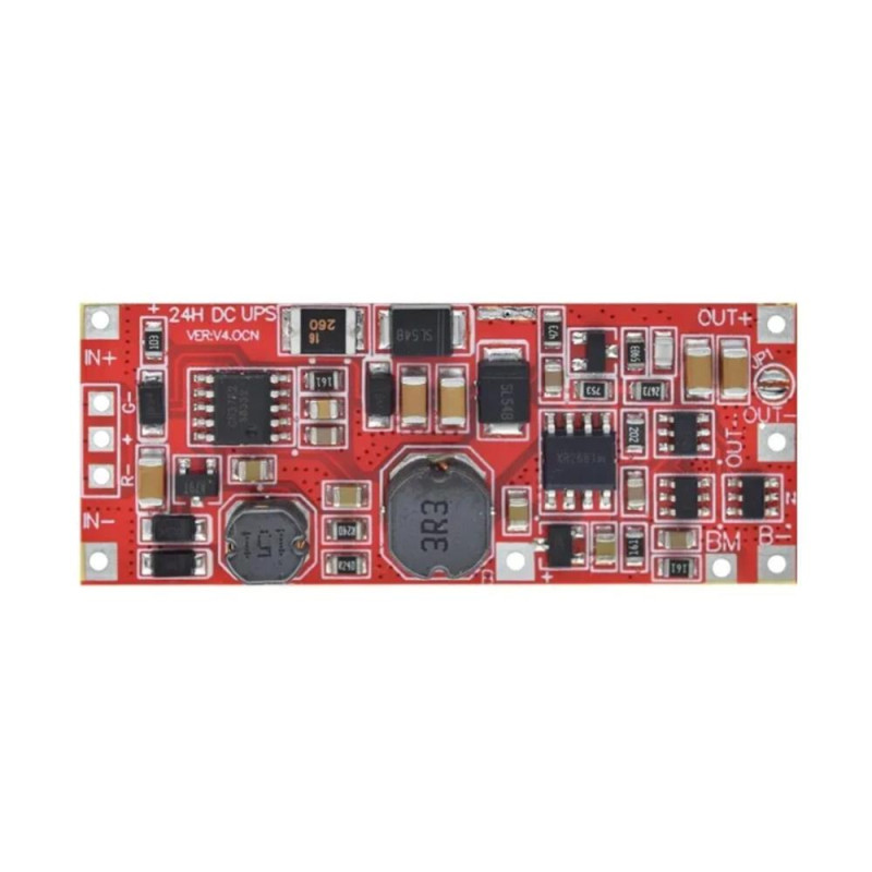 MODULO BOARD UPS 12V 15V 24W ELEVADOR CARGADOR BATERIA 2S