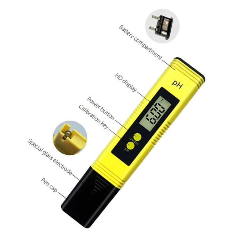 MEDIDOR DE PH DIGITAL PHMETRO DE PRECISION PEACHIMETRO