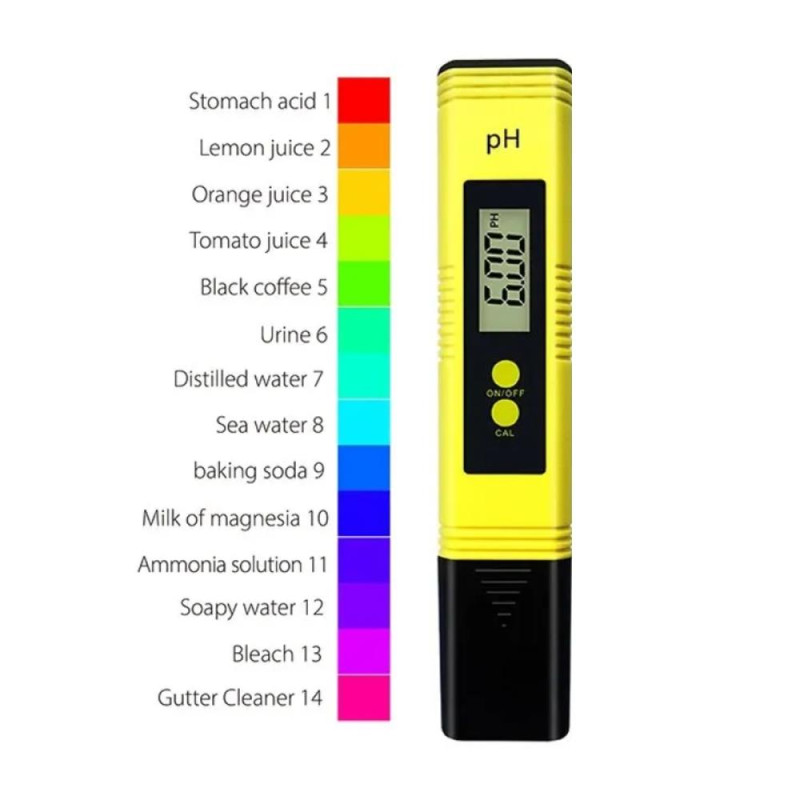 MEDIDOR DE PH DIGITAL PHMETRO DE PRECISION PEACHIMETRO