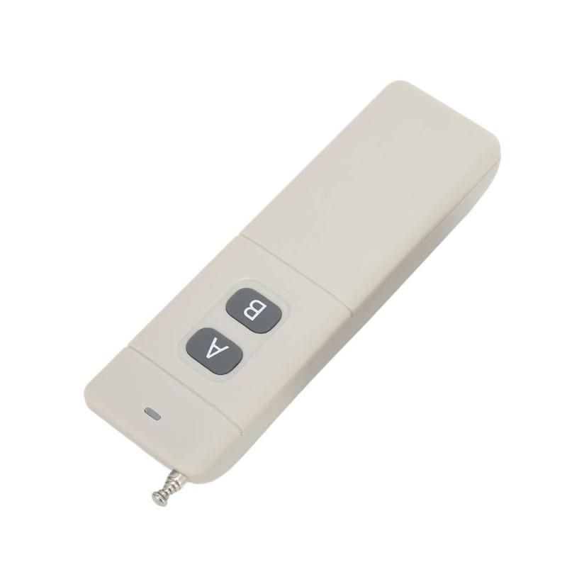 CONTROL REMOTO RF 433MHZ 2CH LARGO ALCANCE 200-3000M 1527