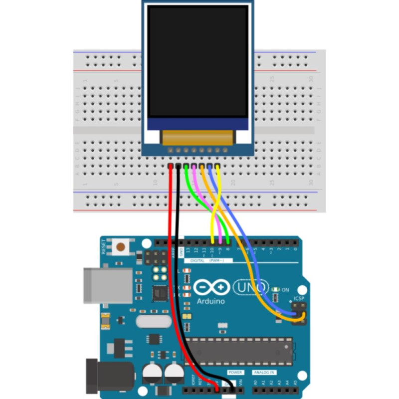 DISPLAY LCD TFT 1.77 PANTALLA 160X128 MODULO SPI
