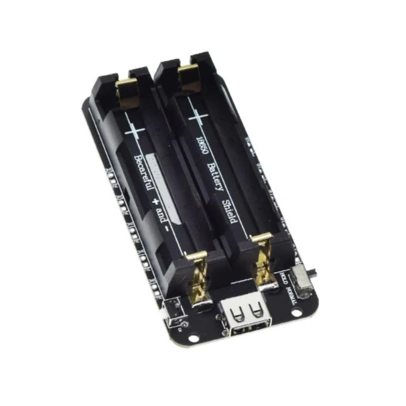 SHIELD V8 CARGADOR BATERIA 18650 X2 POWER BANK USB 5V 3.3V SHIELD V8 CARGADOR BATERIA 18650 X2 POWER BANK USB 5V 3.3V