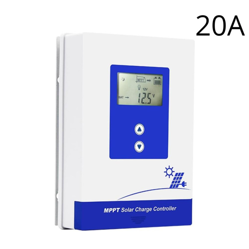 CONTROLADOR SOLAR MPPT 20A CARGADOR BATERÍA 12V 24V REGULADO