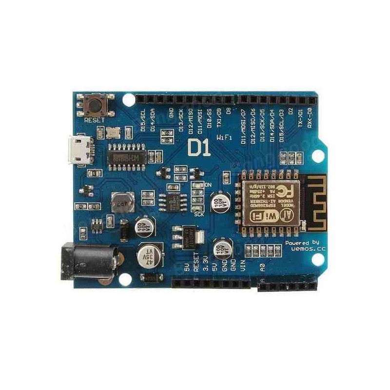 WEMOS WIFI D1 ESP8266 COMPATIBLE CON UNO R3