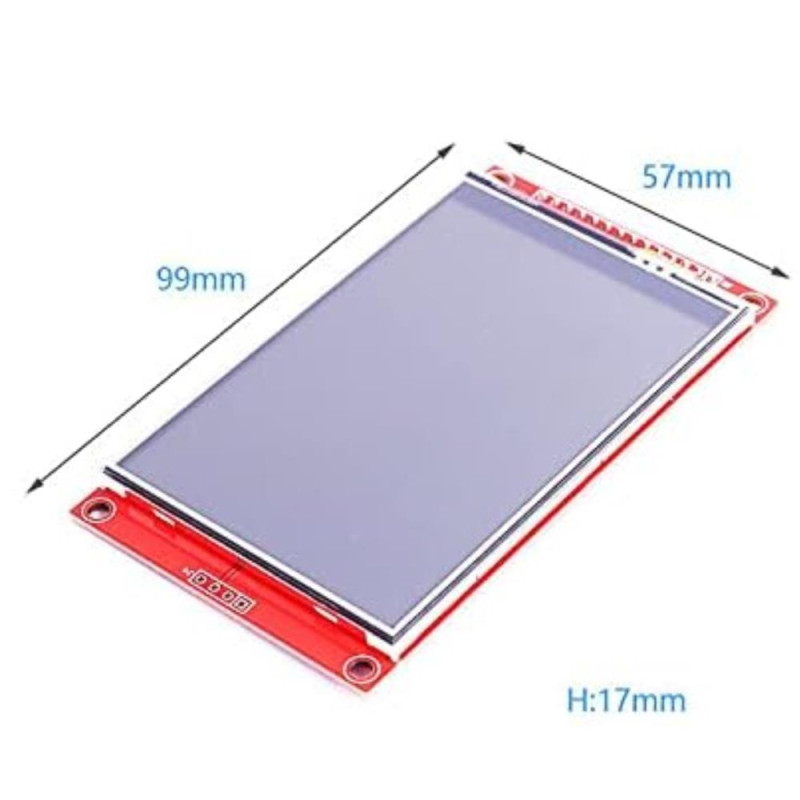 PANTALLA TFT LCD 3.5" IPS TOUCH DISPLAY 480X320 SPI ILI9488