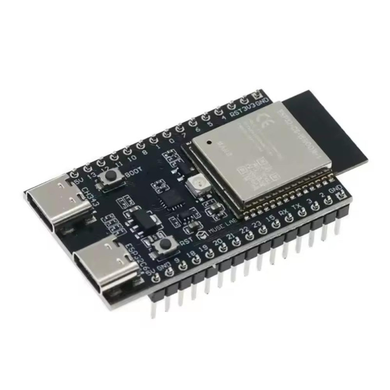 MODULO ESP32 C6 N16R2 DEVKITC DUAL USB TIPOC WIFI 16MB FLASH