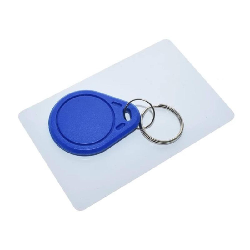 MODULO KIT RFID RC522 MINI + LECTOR LLAVERO TAG 6CM 13.56MHZ