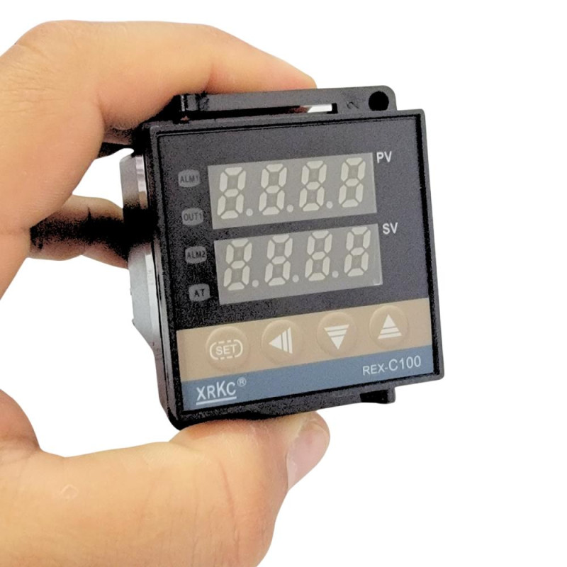 REX-C100 CONTROLADOR PID TEMPERATURA 0-999 SALIDA RELE RELAY