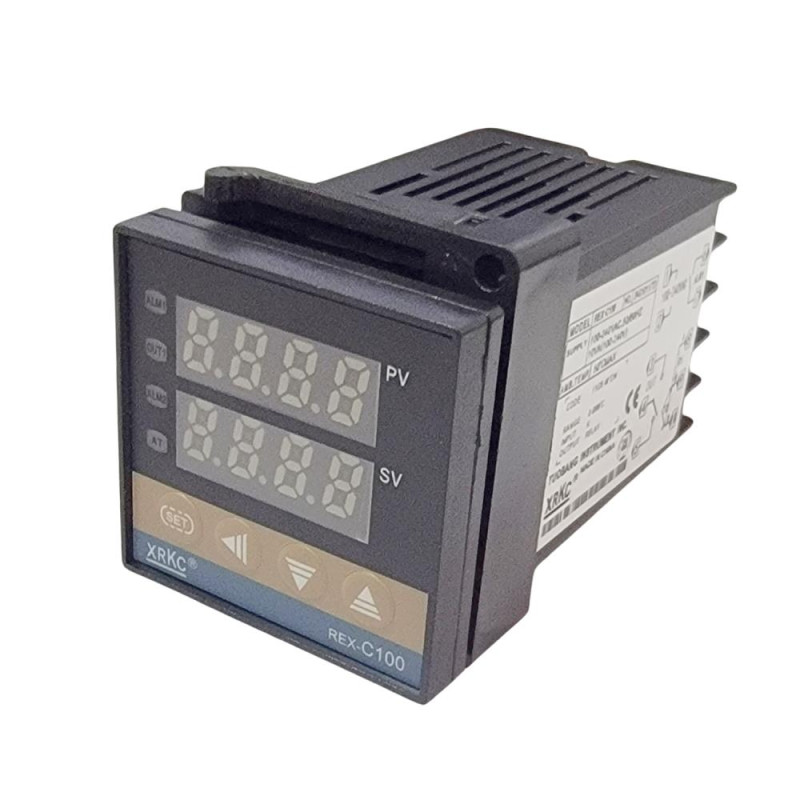 REX-C100 CONTROLADOR PID TEMPERATURA 0-999° SALIDA SSR