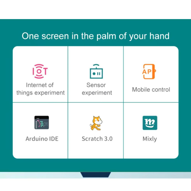 MÓDULO DISPLAY LCD ESP32 S3 5" PANTALLA WIFI TOUCH CAPACITIV