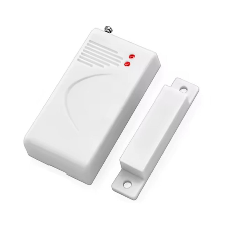 SENSOR MAGNÉTICO PUERTA VENTANA INALAMBRICO RF 433MHZ ALARMA