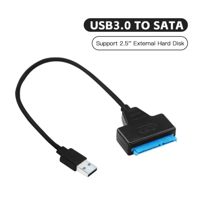 ADAPTADOR CABLE USB SATA DISCO DURO EXTERNO SSD CONVERTIDOR
