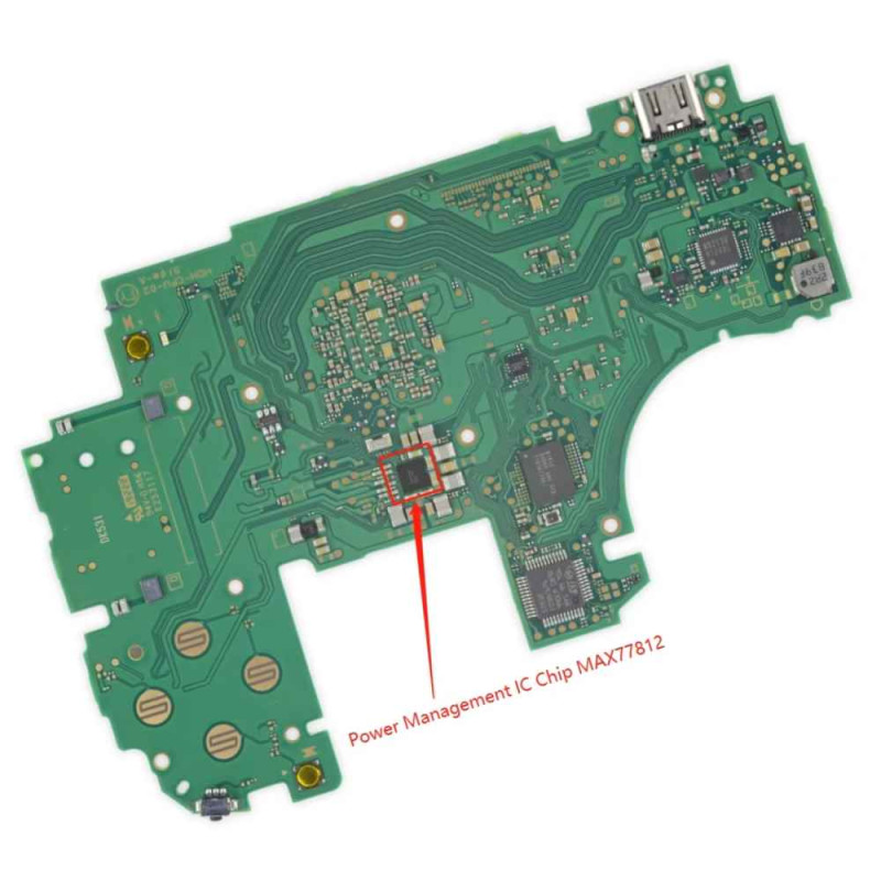 CHIP IC MAX77812 REGULADOR PMIC NINTENDO SWITCH LITE OLED