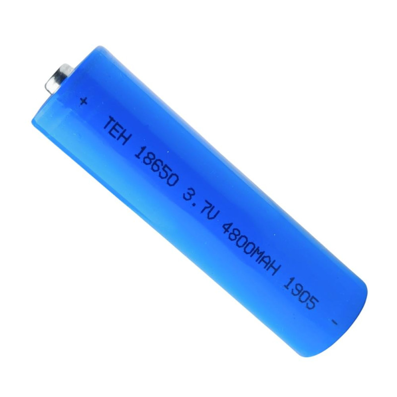 BATERIA 18650 3.7V 4800MAH PILA LITIO RECARGABLE