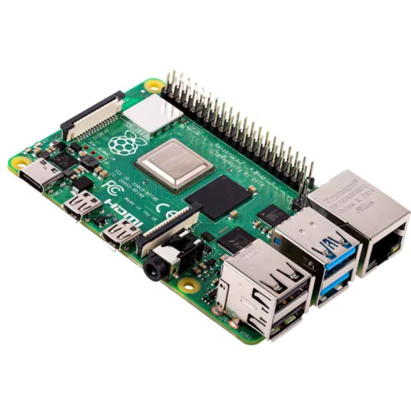 MINI PC RASPBERRY PI 4 MODEL B 4GB RAM WIFI PLACA HDMI 4K