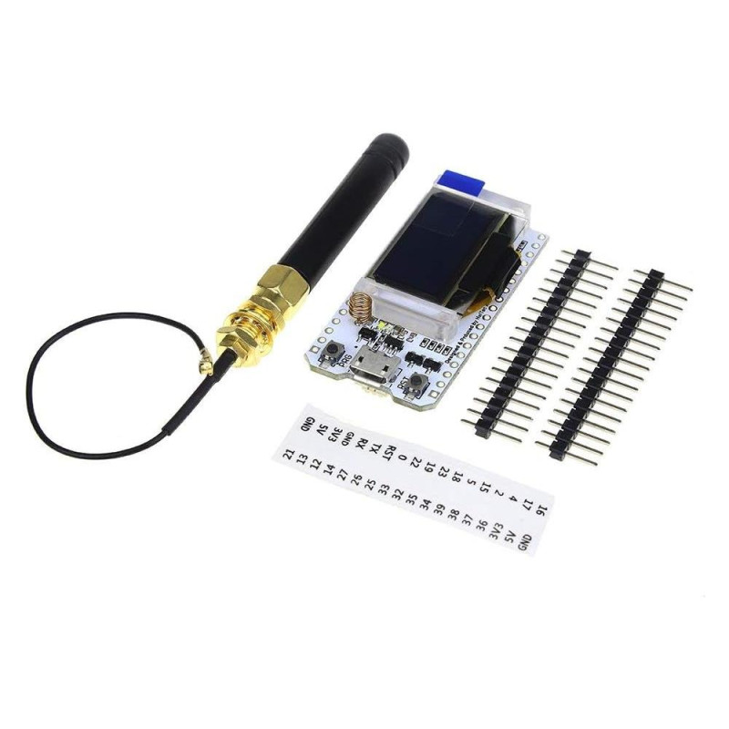MODULO WIFI LORA ESP32 LORA SX1262 DISPLAY 0.96" BLUETOOTH