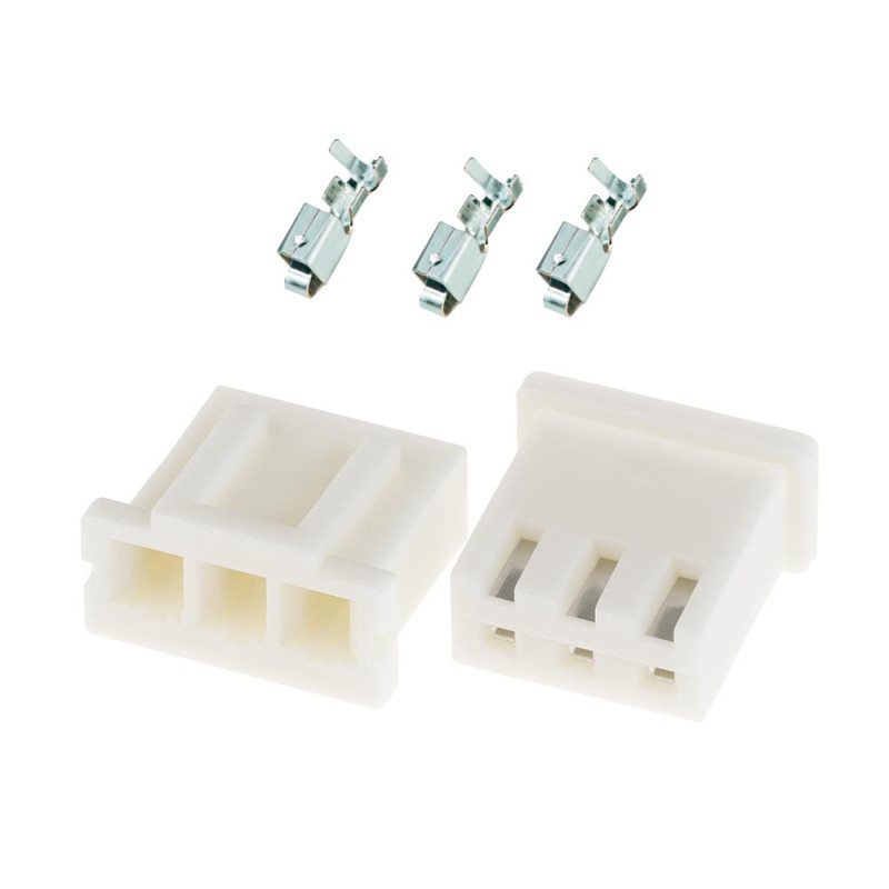 CONECTOR JST 3P HEMBRA HX2-54 CON ESPADÍN