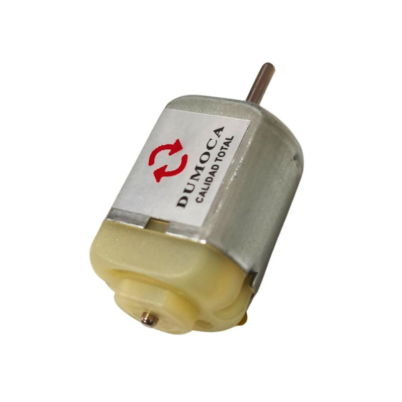 MOTOR DC DINAMO 3V-9V 9500RPM BAJO CONSUMO EJE 2MM