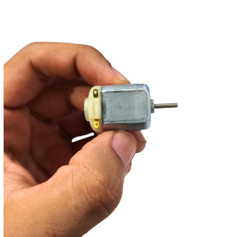 MOTOR DC DINAMO 3V-9V 9500RPM BAJO CONSUMO EJE 2MM