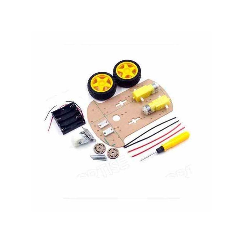KIT MOTORREDUCTOR ROBOT SEGUIDOR DE LINEA