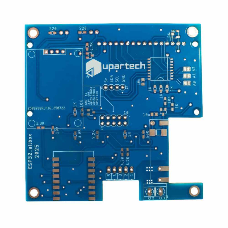 PCB MODULO UPARTECH ESP32-C3 SUPER MINI RELE DS3231 LCD 1602