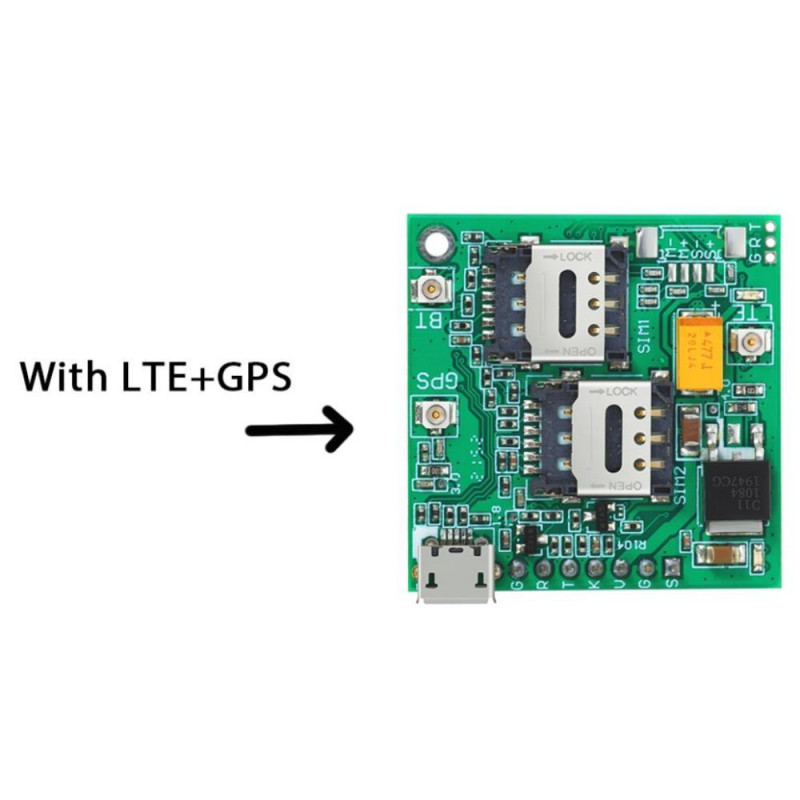 A7670SA MODULO 4G LTE CAT1 + GPS GSM GPRS IOT DUAL
