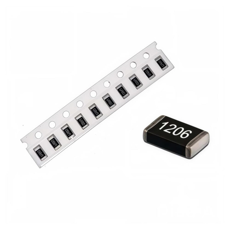 RESISTENCIA SMD 1206 5% 1/4W MONTAJE SUPERFICIAL