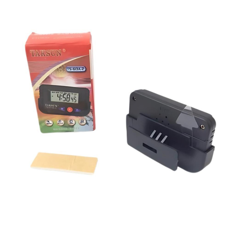 RELOJ NAKD NA-613D PARA AUTOMOVIL CARRO ALARMA CRONOMETRO