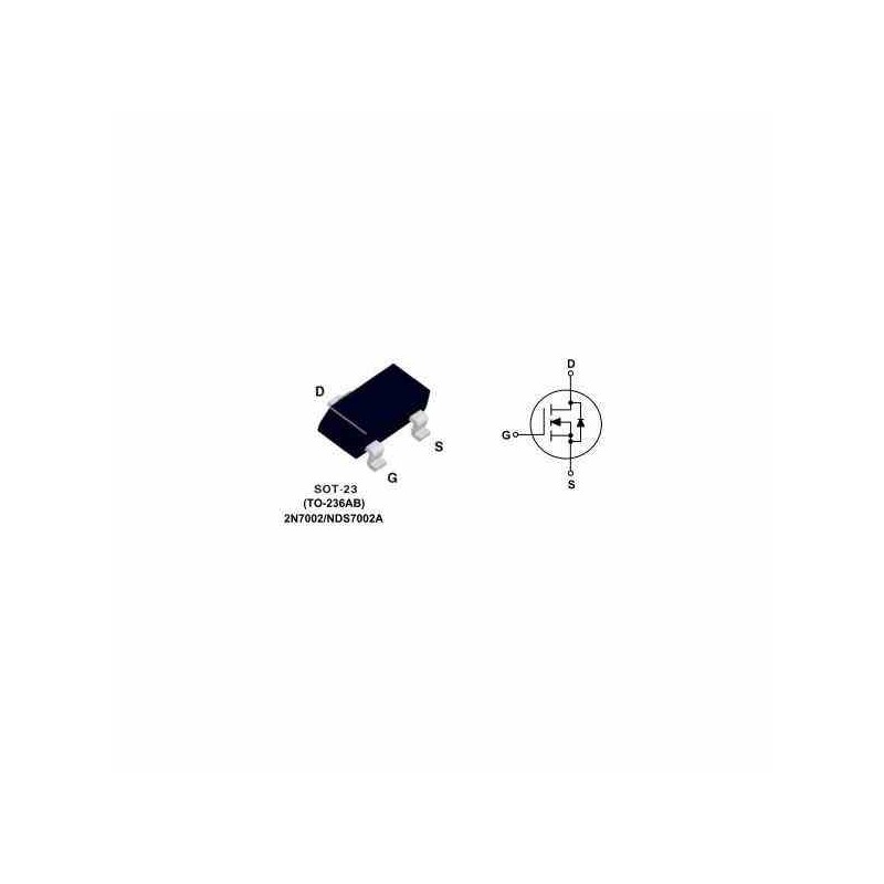 2N7002 TRANSISTOR MOSFET CANAL N