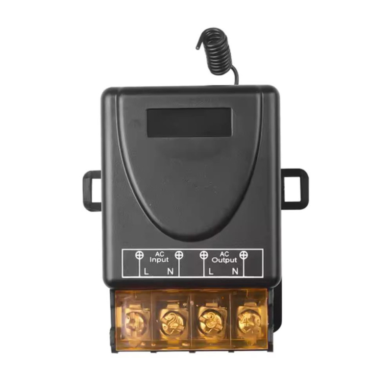 RECEPTOR RF 433MHZ CON RELE 10A 1CH 110V-220V CON CAJA