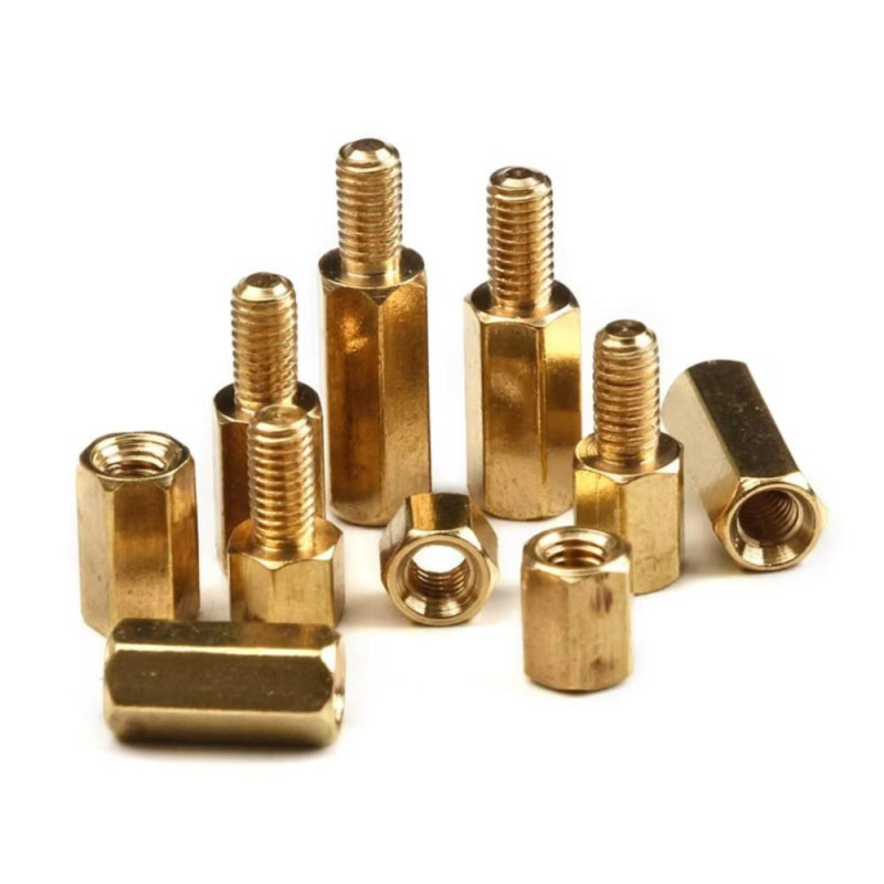 SEPARADOR METALICO M2X10+3 PCB ROSCA M2 10MM ESPACIADOR H-M