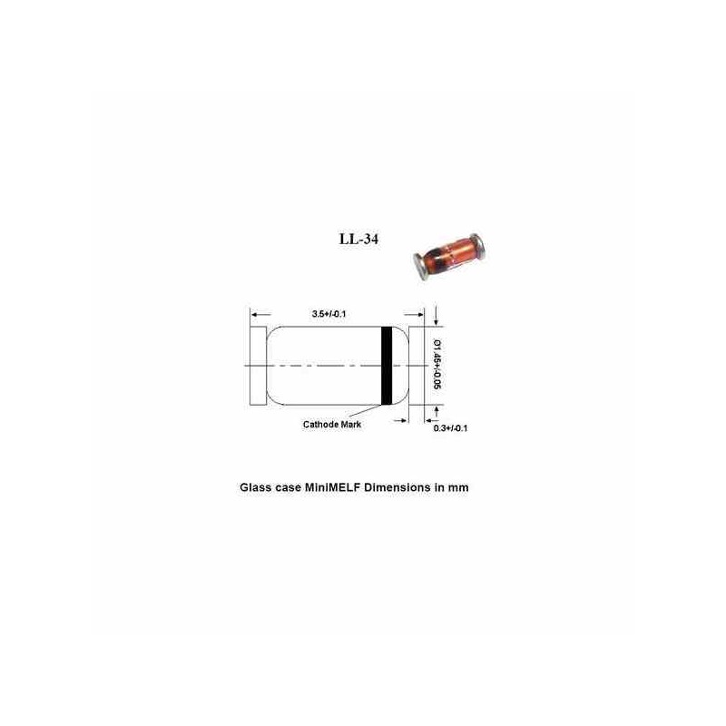LL4148 DIODO DE RESPUESTA RAPIDA SMD