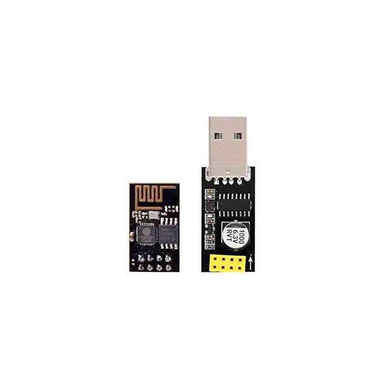 MODULO WIFI ESP8266 ESP-01S CON PROGRAMADOR USB