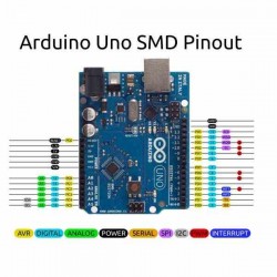 KIT COMPATIBLE CON ARDUINO UNO R3 SMD CH340 + CABLE 30CM