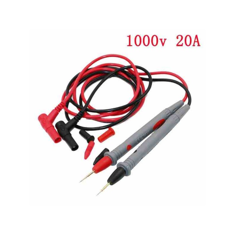PUNTAS PARA MULTÍMETRO PUNTA AGUJA FINA PARA SMD 1000V 20A