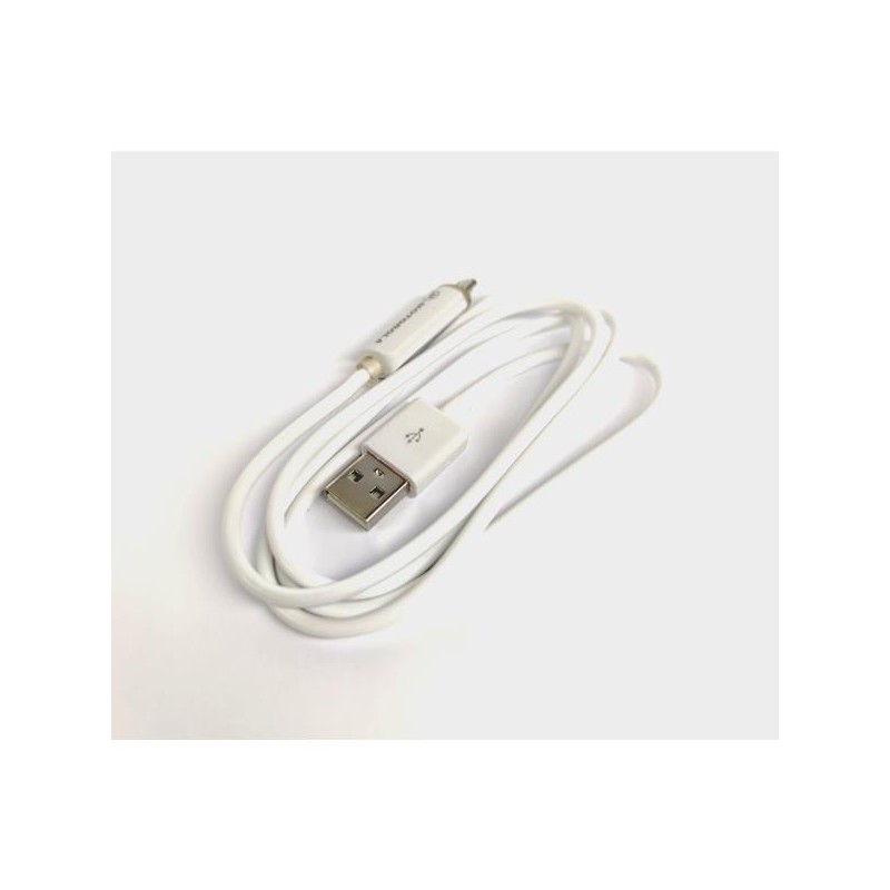 CABLE USB CELULAR CARGA Y DATOS 90CM BLANCO MOTOROLA