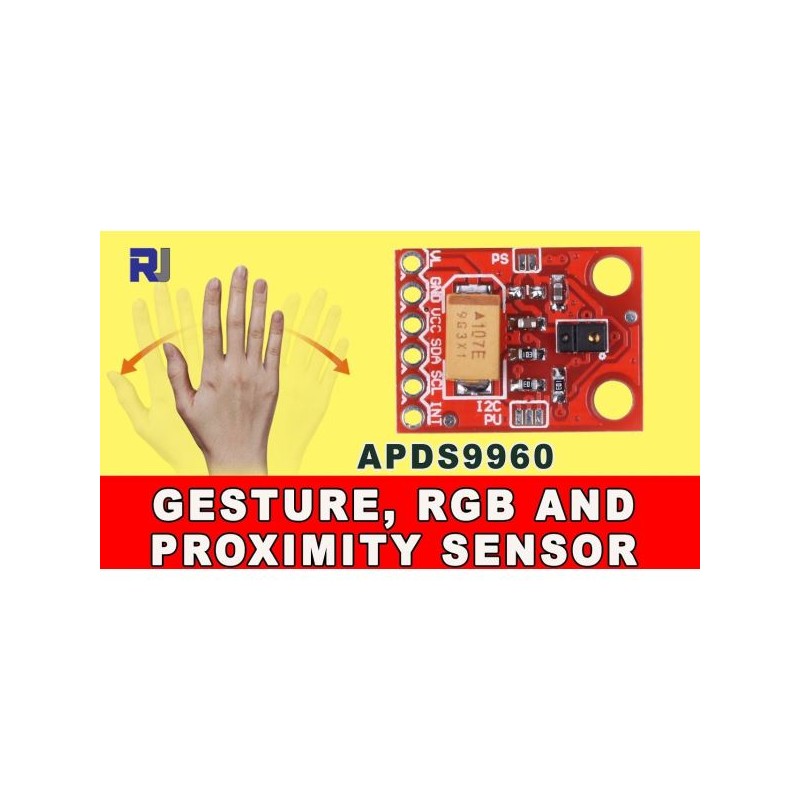 MODULO SENSOR DE GESTOS RGB COLOR APDS-9960 PROXIMIDAD IR