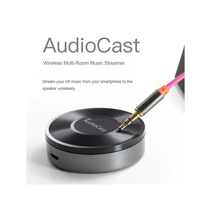 AUDIOCAST M5 STREAMER INALÁMBRICO MÚSICA WIFI TRANSMISOR