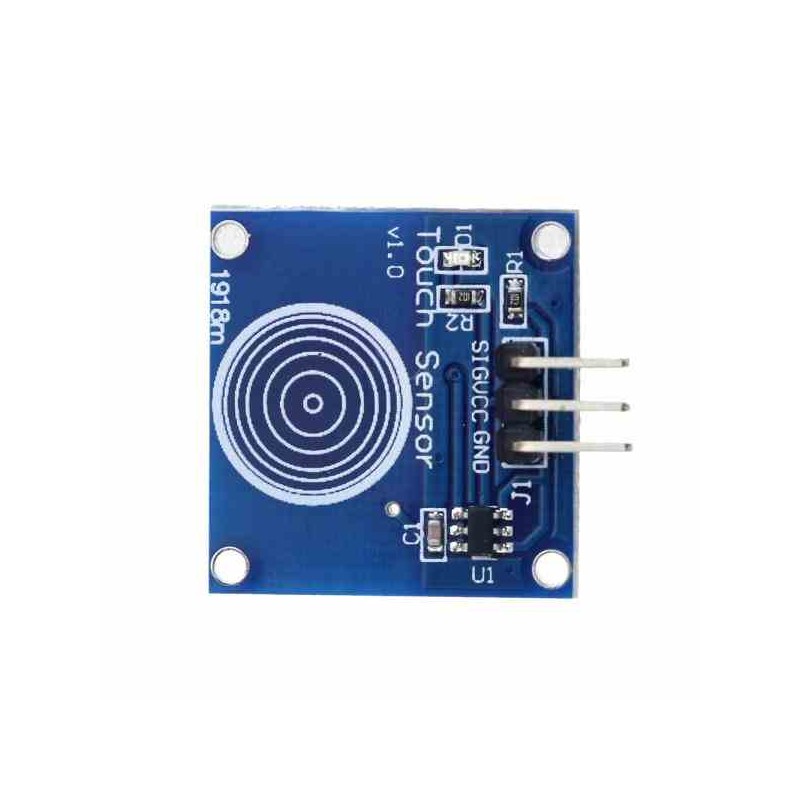 MODULO SENSOR TOUCH CAPACITIVO TTP223B - SENSOR TÁCTIL