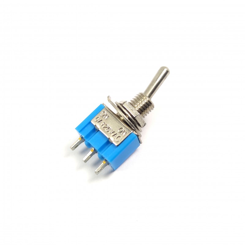 MTS102 INTERRUPTOR DE PALANCA SPDT ON-ON 6A