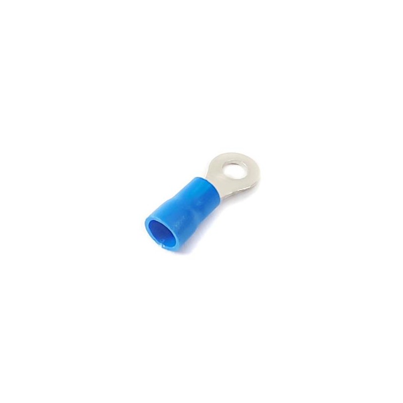 TERMINAL OJO 8.5X4.3MM AISLADO ANILLO 16-14AWG - AZUL
