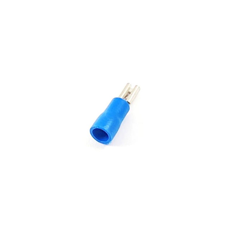 TERMINAL HEMBRA 4MM AISLADO 16-14AWG - AZUL